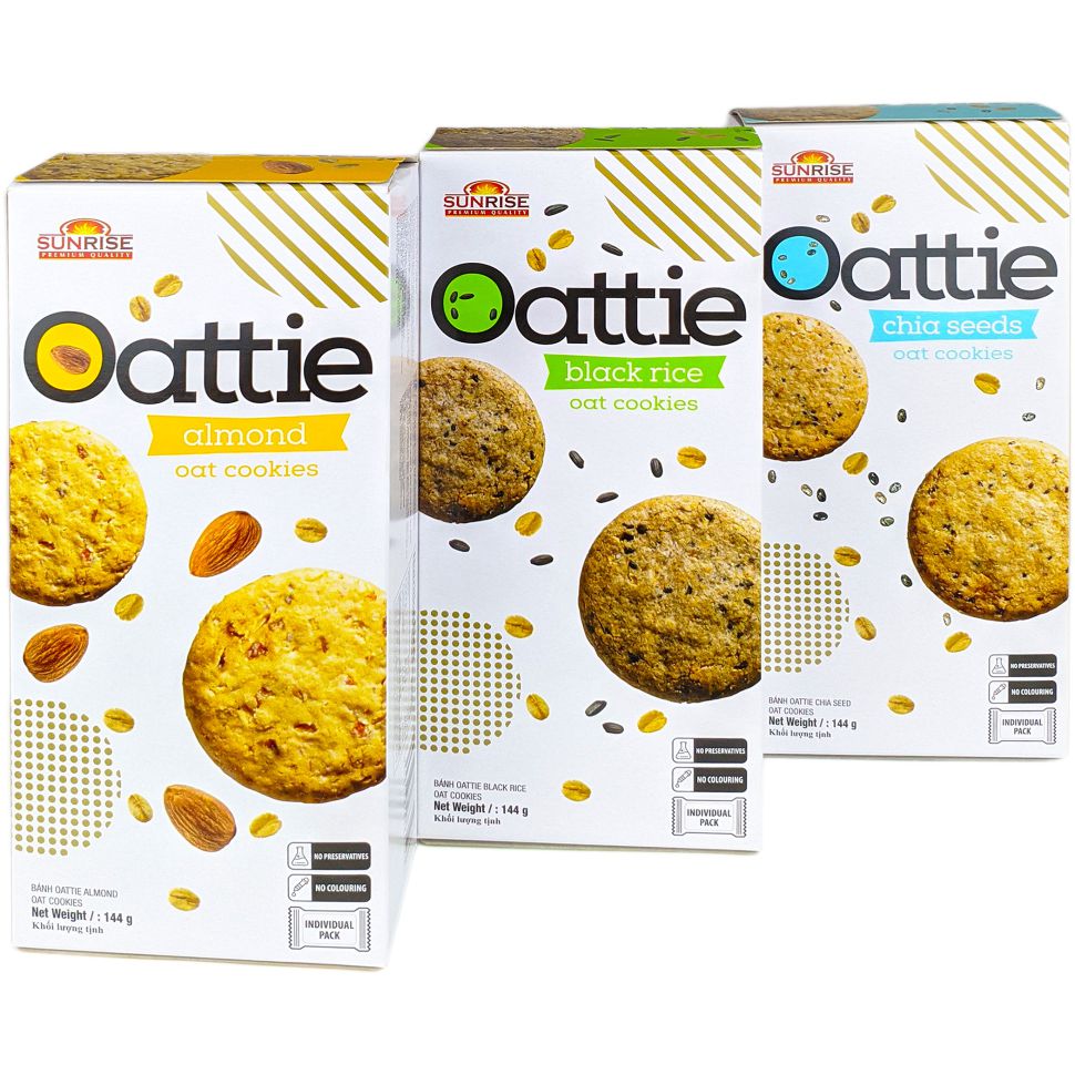 Bánh dinh dưỡng yến mạch hạnh nhân Oattie 144g - CHUYÊN NHẬP KHẨU, PHÂN ...