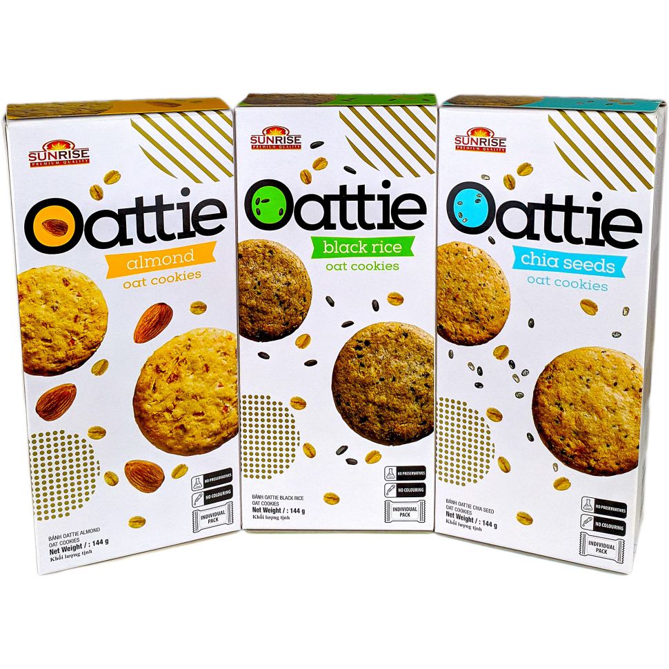 Bánh dinh dưỡng yến mạch hạt chia Oattie 144g - CHUYÊN NHẬP KHẨU, PHÂN ...